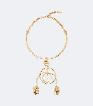 Chloé Plated Pearl Necklace