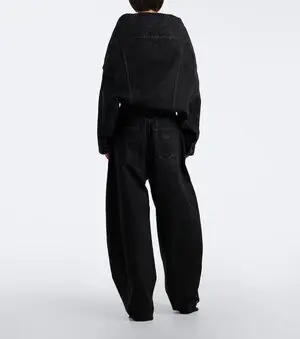 Balenciaga Mid-rise Barrel-leg Jeans