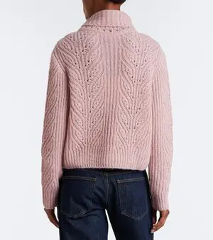 Moncler Wool, Alpaca, And Cashmere Turtleneck Sweater