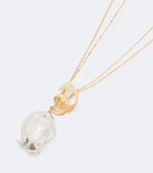 Chloé Laiton Embellished Necklace