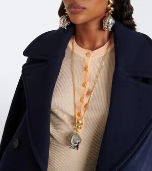 Chloé Laiton Embellished Necklace