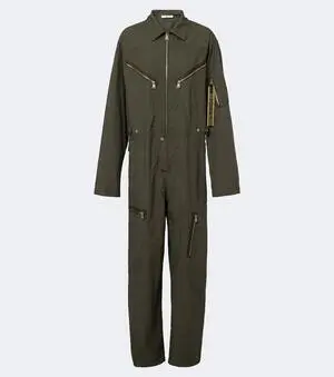 Fendi Cotton Jumpsuit - Green