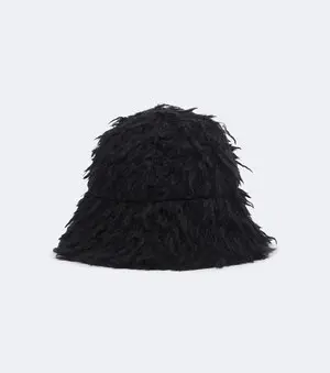 Fendi Wool-blend Hat - Black