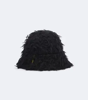 Fendi Wool-blend Hat - Black