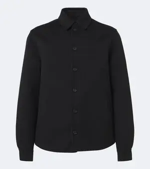 Fendi Wool Overshirt - Black