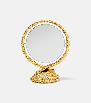 L'Objet X Jessica Mccormack Stainless Steel Vanity Mirror - Gold