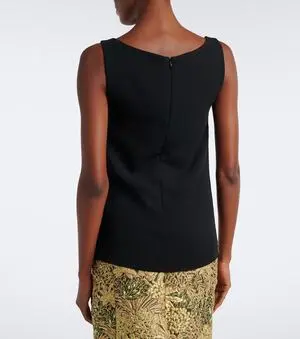 Dries Van Noten Floral Jacquard Top