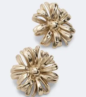 Dries Van Noten Floral Earrings