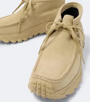 Moncler X Clarks Trailgrip Wallabee Gtx Suede Sneakers
