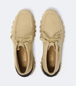 Moncler X Clarks Trailgrip Wallabee Gtx Suede Sneakers