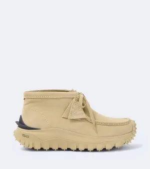 Moncler X Clarks Trailgrip Wallabee Gtx Suede Sneakers