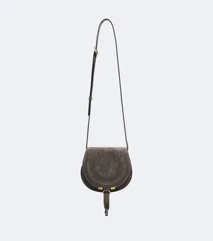 Chloé Marcie Small Suede Crossbody Bag