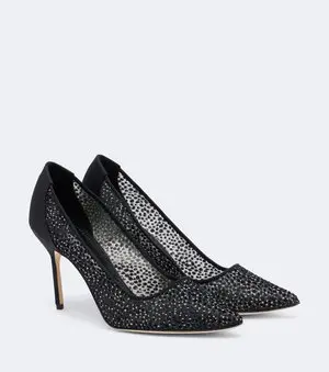 Manolo Blahnik Bbla Mesh Pumps