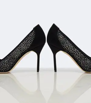 Manolo Blahnik Bbla Mesh Pumps