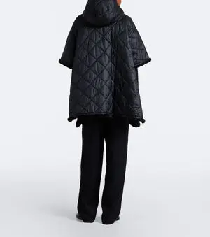 Moncler Reversible Hooded Quilted Cape