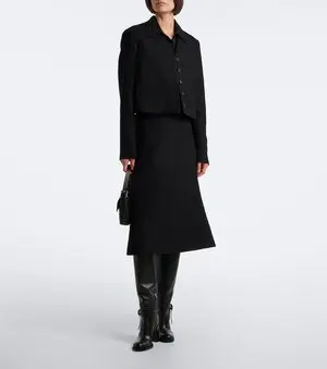 Fendi Wool-blend Bouclé Jacket