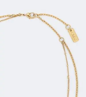 Chloé Embellished Pendant Necklace