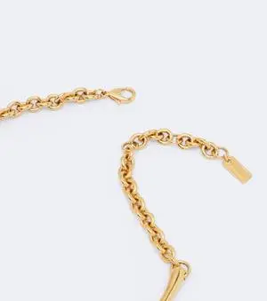 Chloé Floral Pendant Necklace - Gold