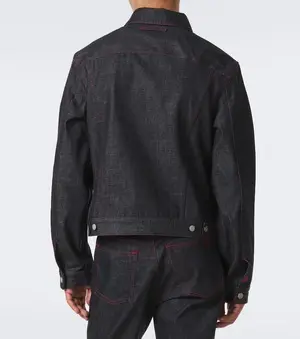 Acne Studios Re-edition Logo Denim Jacket