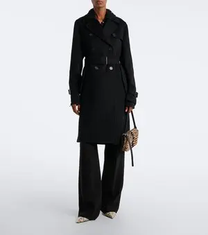 Fendi Double-breasted Wool Coat
