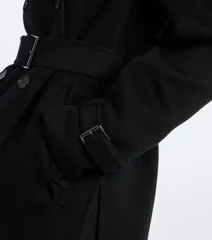 Fendi Double-breasted Wool Coat