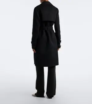 Fendi Double-breasted Wool Coat