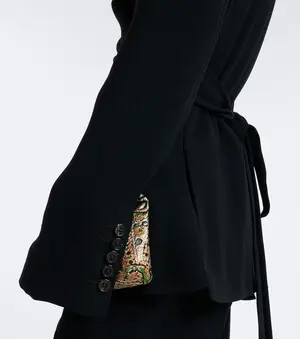 Dries Van Noten Draped Jacket