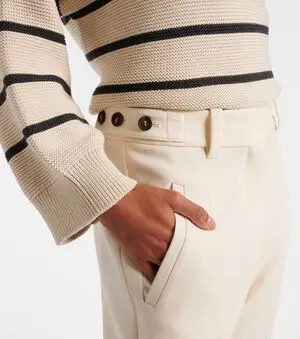 Brunello Cucinelli High-rise Wide-leg Pants