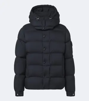 Moncler Maya 70 Hooded Down Jacket Blue