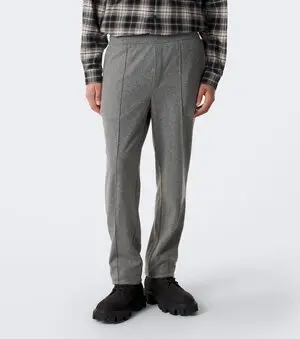 Moncler Flannel Straight Pants