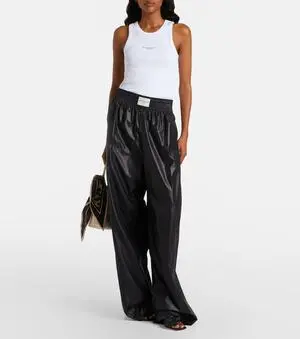 Givenchy Logo Wide-leg Pants