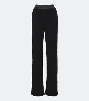 Moncler Bouclé Wide-leg Pants