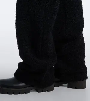Moncler Bouclé Wide-leg Pants