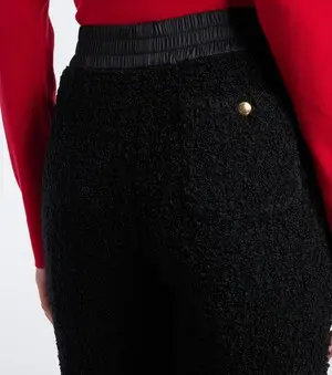 Moncler Bouclé Wide-leg Pants