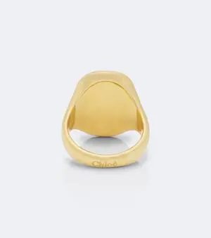 Chloé Oversized Enamel Ring
