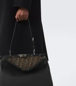 Fendi My Peekaboo® Leather Tote Bag