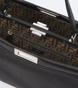 Fendi My Peekaboo® Leather Tote Bag
