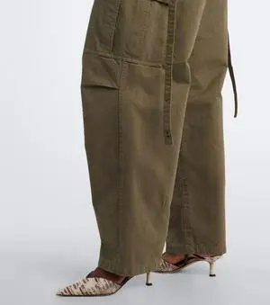 Fendi Denim Cargo Pants