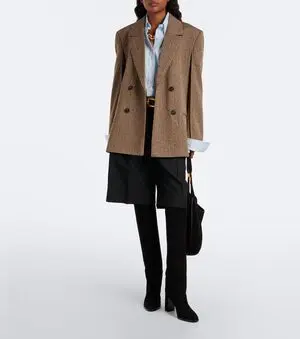 JIMMY CHOO Caly Suede Over-the-knee Boots