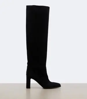 JIMMY CHOO Caly Suede Over-the-knee Boots