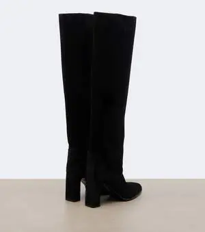 JIMMY CHOO Caly Suede Over-the-knee Boots