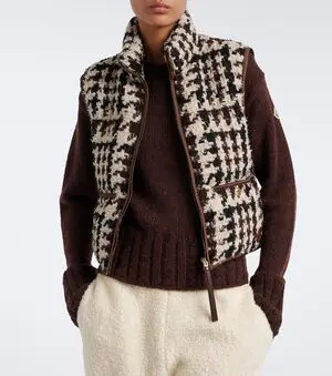 Moncler Alpaca And Wool-blend Sweater - Brown