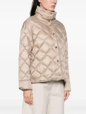 Max Mara Quilted Down Jacket