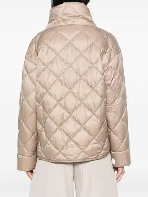 Max Mara Quilted Down Jacket