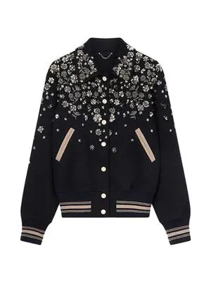 GOLDEN GOOSE Wool Bomber Jacket - Multicolor