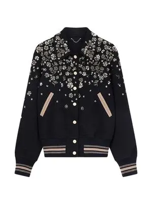GOLDEN GOOSE Wool Bomber Jacket - Multicolor