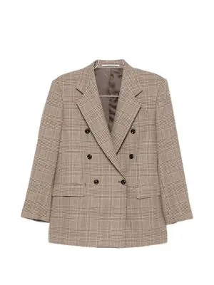 Tagliatore Wool Blend Double-breasted Jacket - Multicolor