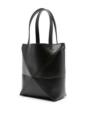 Loewe Puzzle Fold Mini Leather Tote