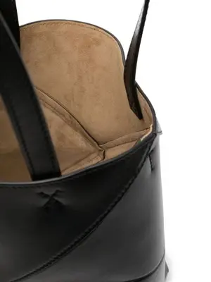 Loewe Puzzle Fold Mini Leather Tote - Multicolor