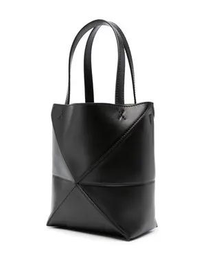 Loewe Puzzle Fold Mini Leather Tote - Multicolor